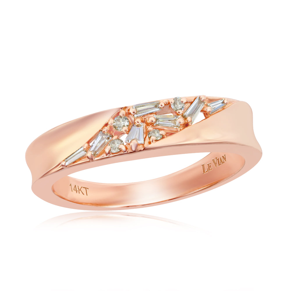 Le Vian Creme Brulee Ring featuring 1/6 cts. Nude Diamonds set in 14K – Regent Jewelers NC