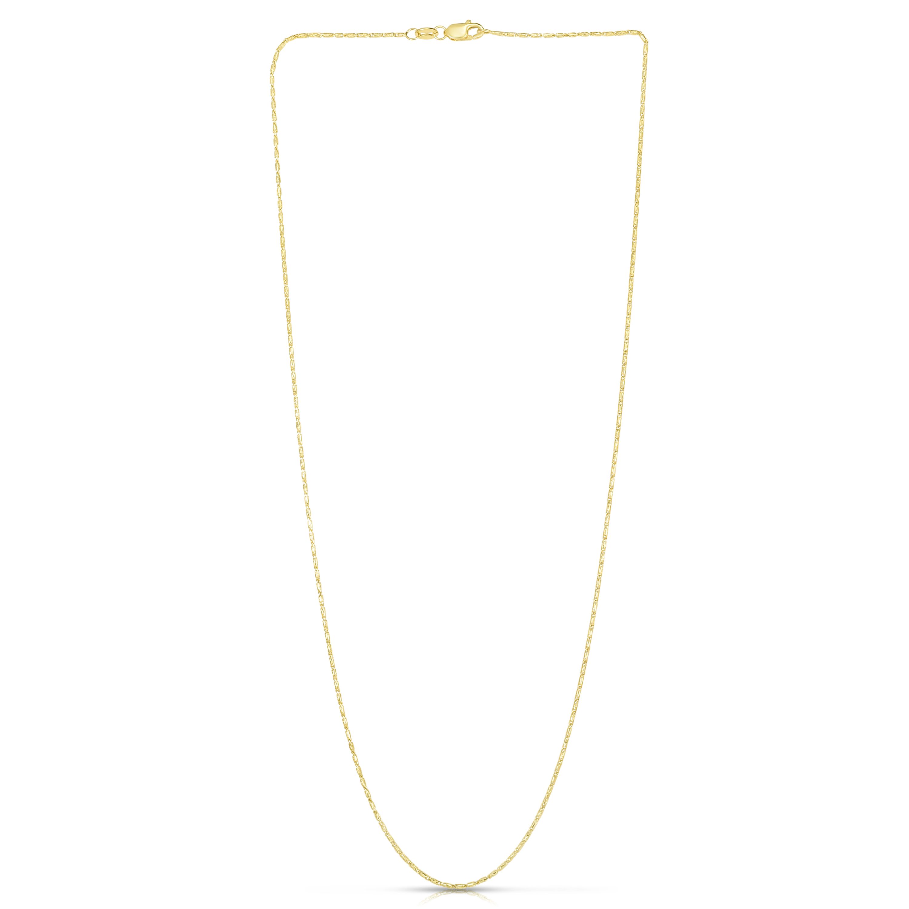 14K Gold .9mm Lumina Chain – Regent Jewelers NC
